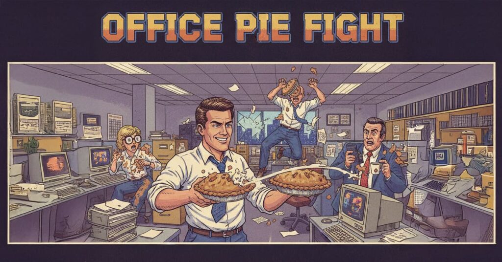 Office Pie Fight - Bullsmedia.de